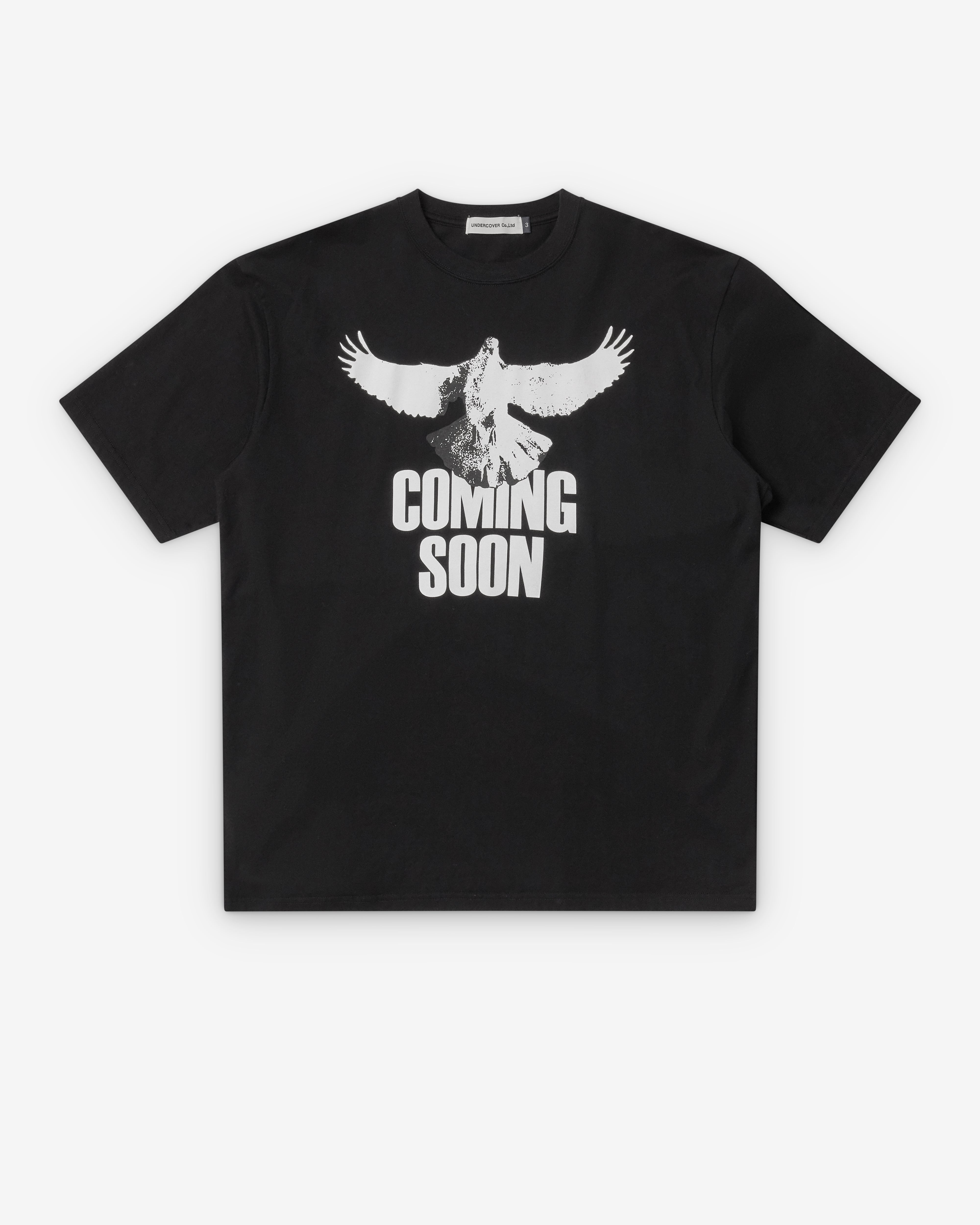 Undercover: Men's Coming Soon T-Shirt (Black) | Dover Street Market London