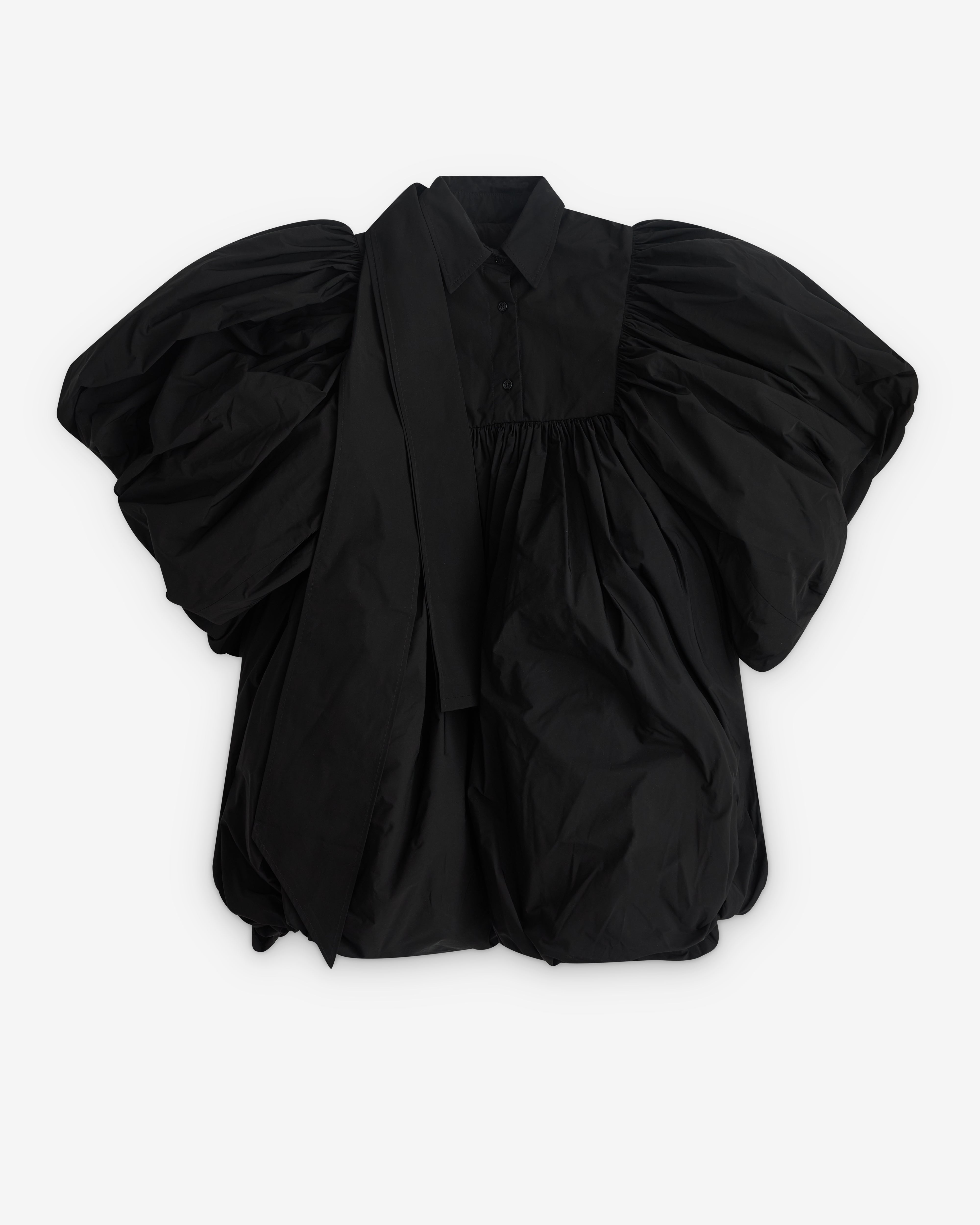 Vaquera: Women’s Pouf Dress (Black) | Dover Street Market London