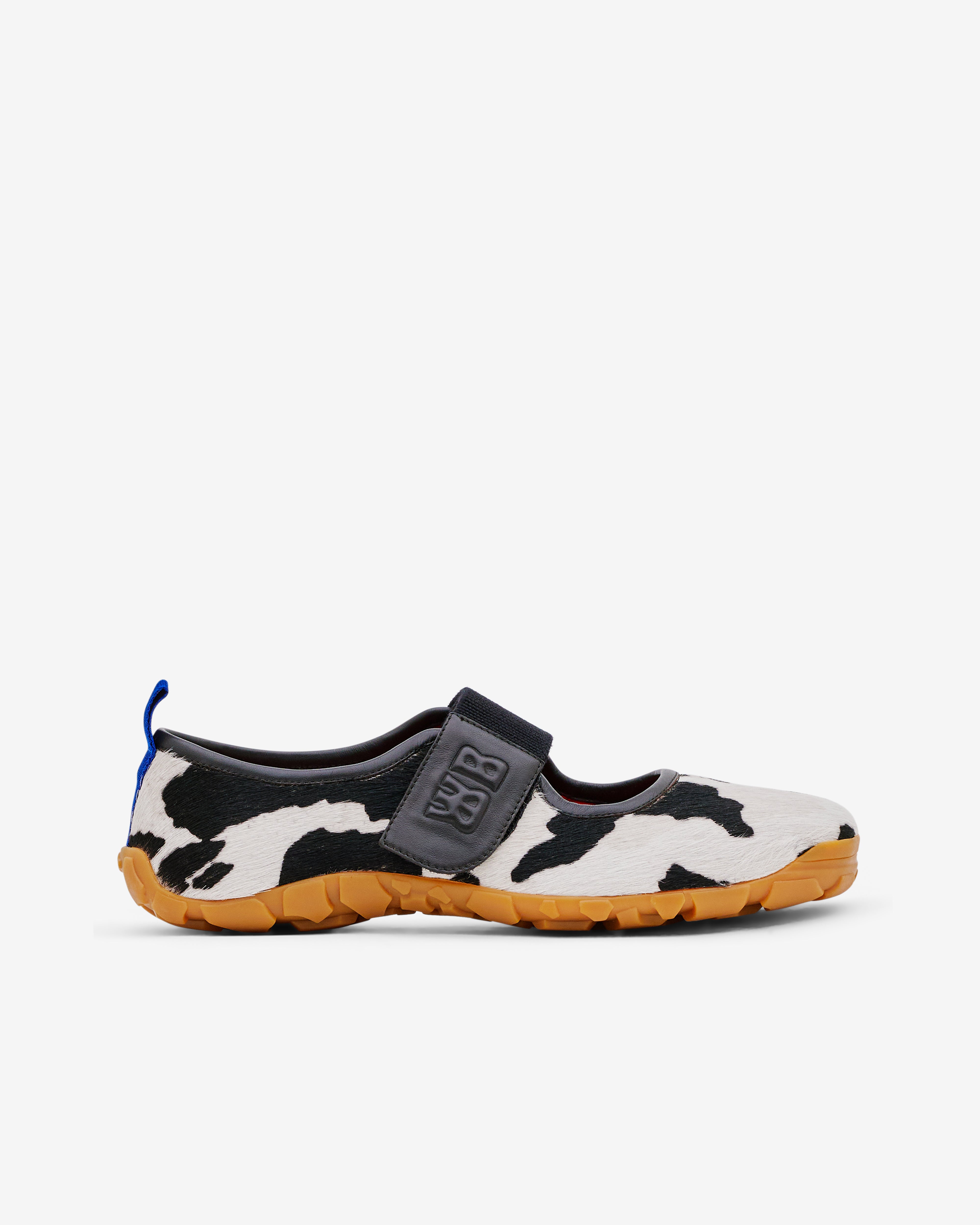 Wales Bonner: Men's Jewel Mary Jane Sneaker (White/Black) | DSML E-SHOP