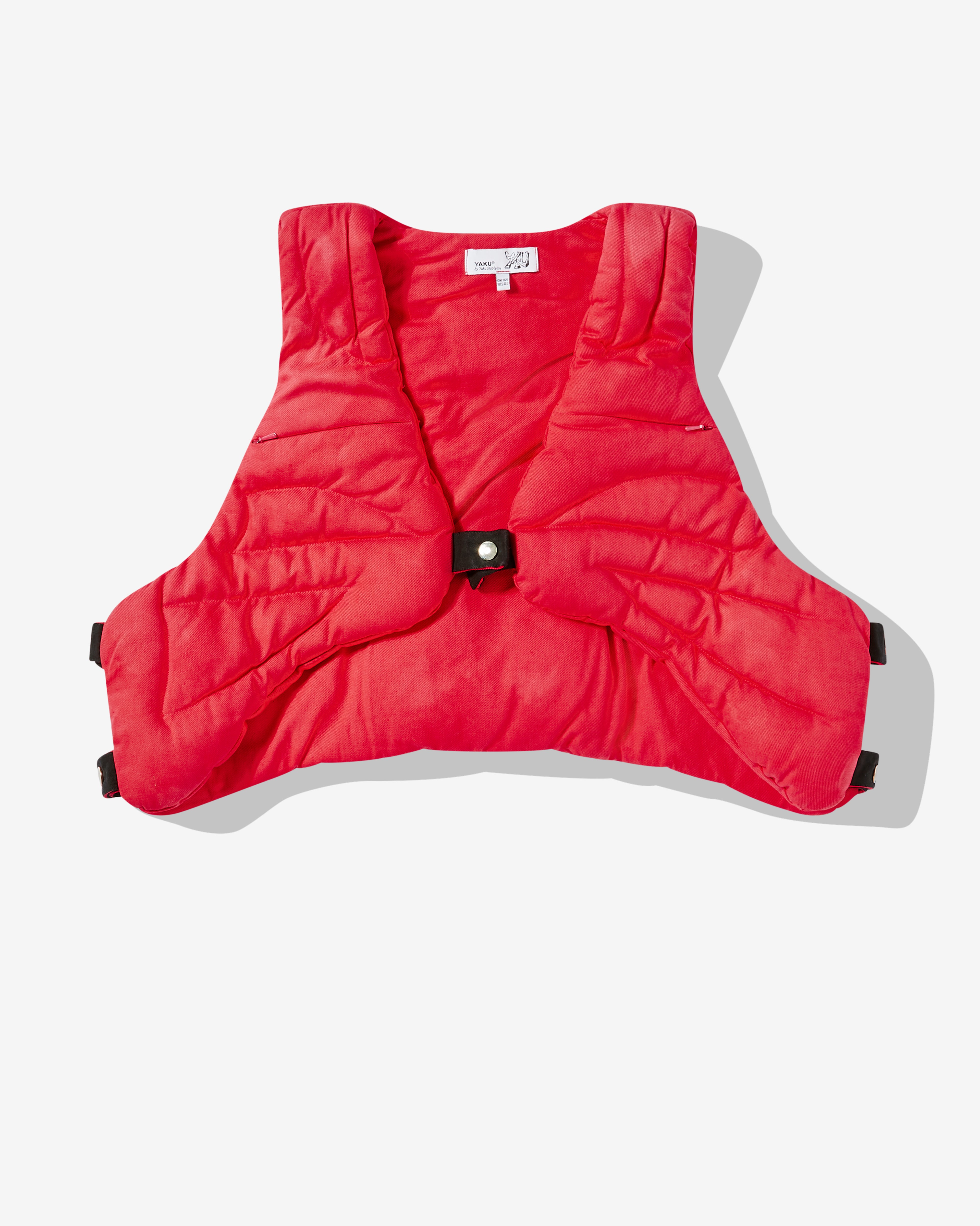 Yaku Stapleton: Men’s Elli-Combat Gillet (Pink) | DSML E-SHOP