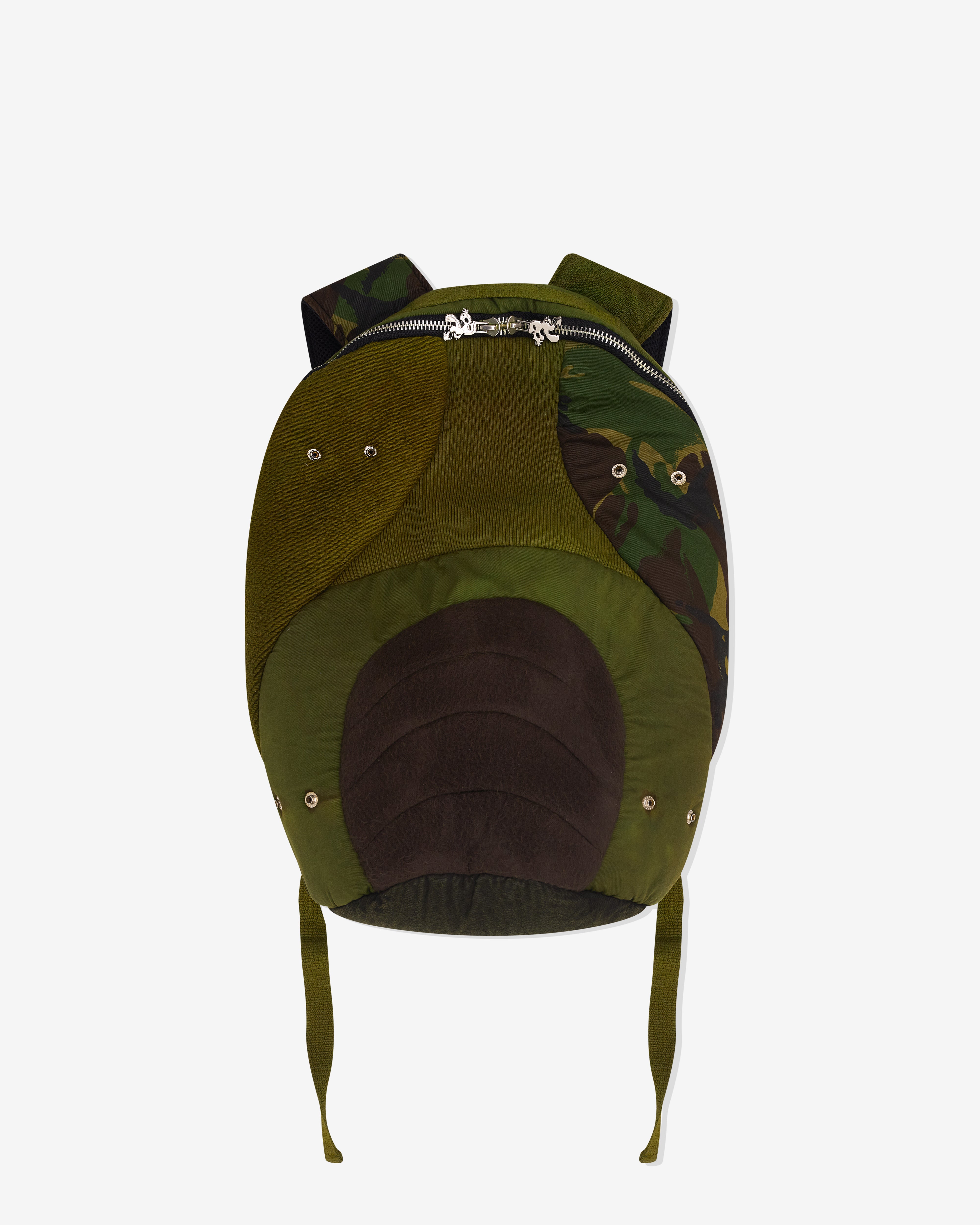 Yaku Stapleton: Men's Twin-Headed Backpack (Green) | DSML E-SHOP