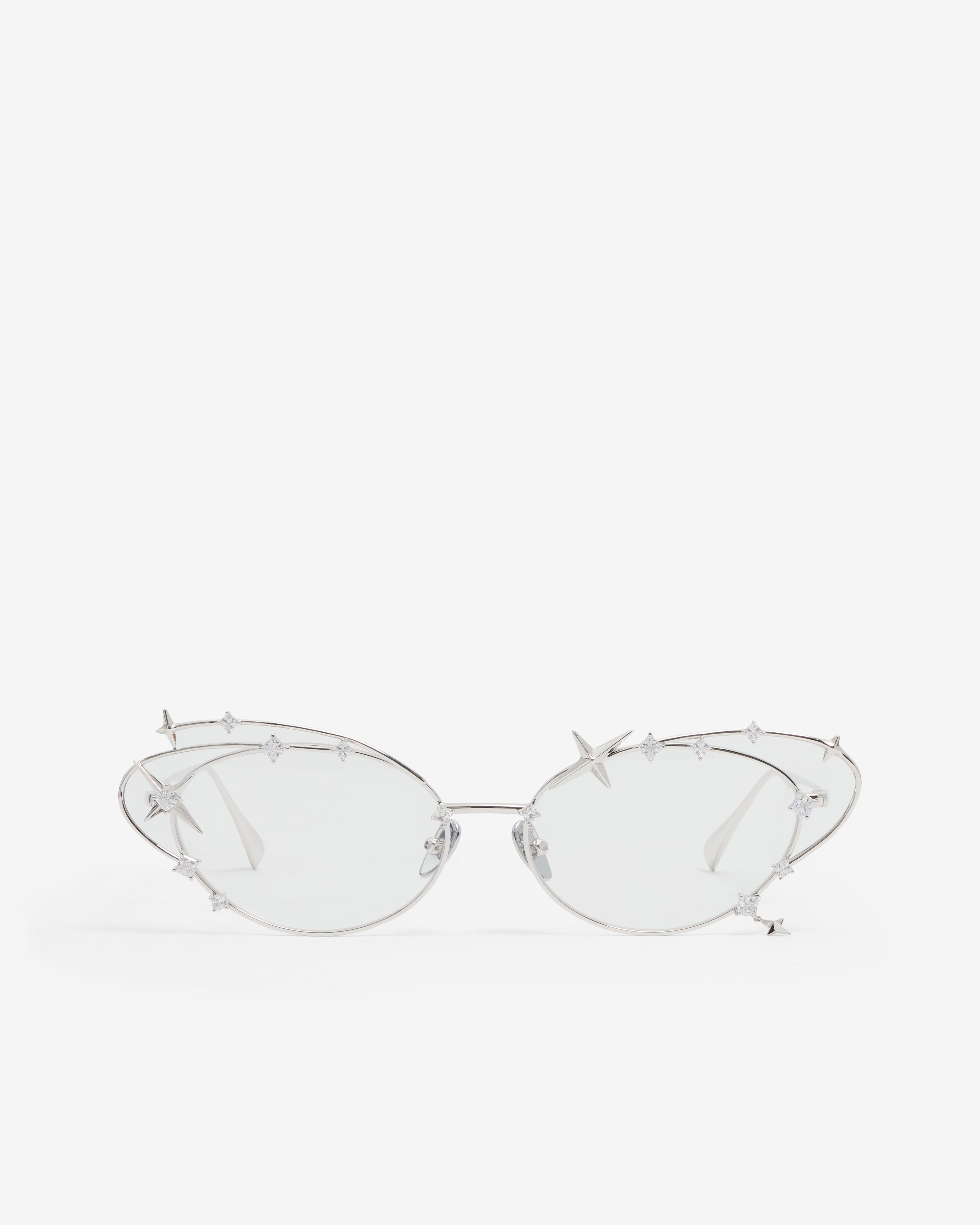 Yvmin: Women's Butterfly Shooting Star Glasses (Clear) | Dover Street ...