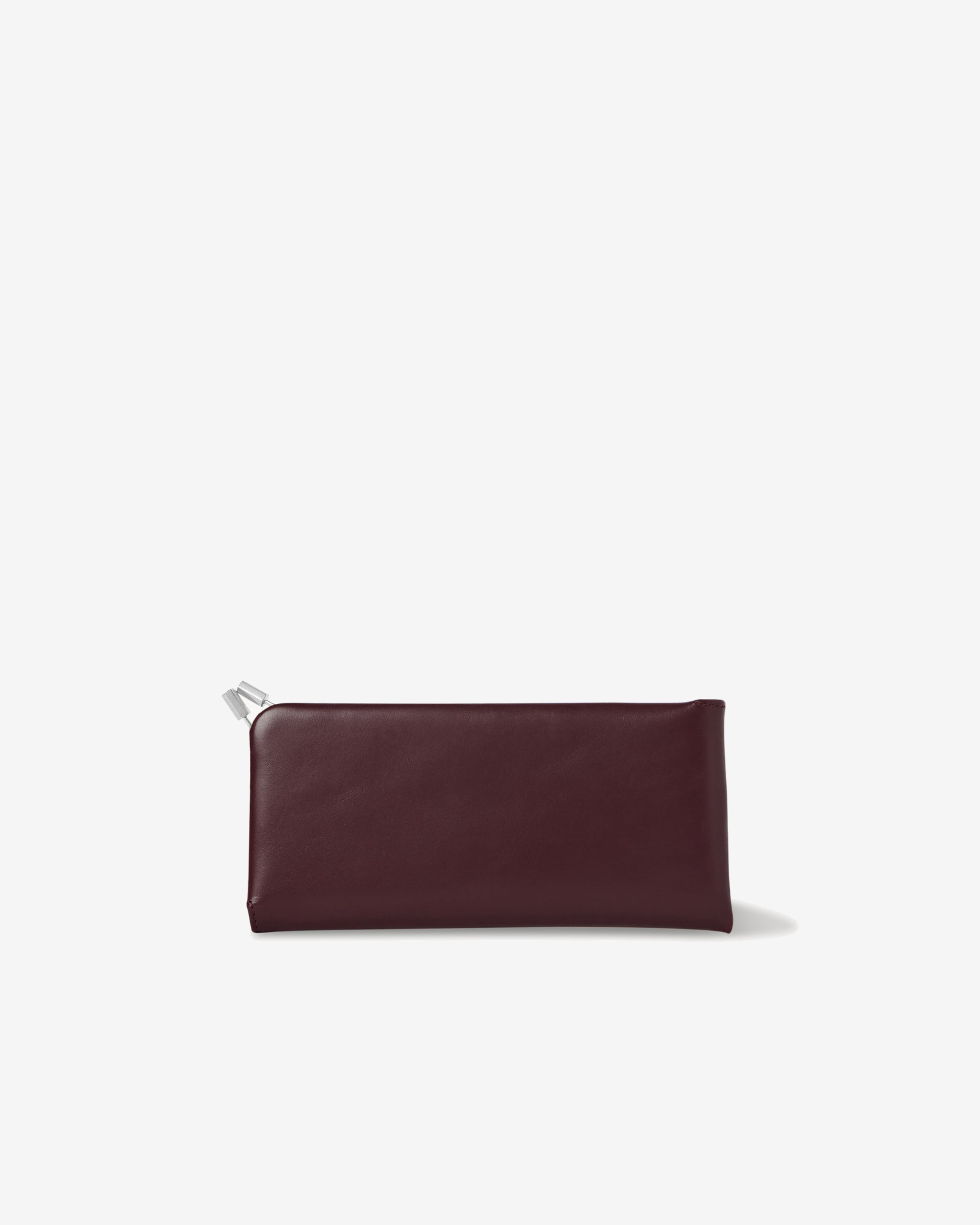 The Row: Women's Clasp Case (Burgundy) | DSML E-SHOP