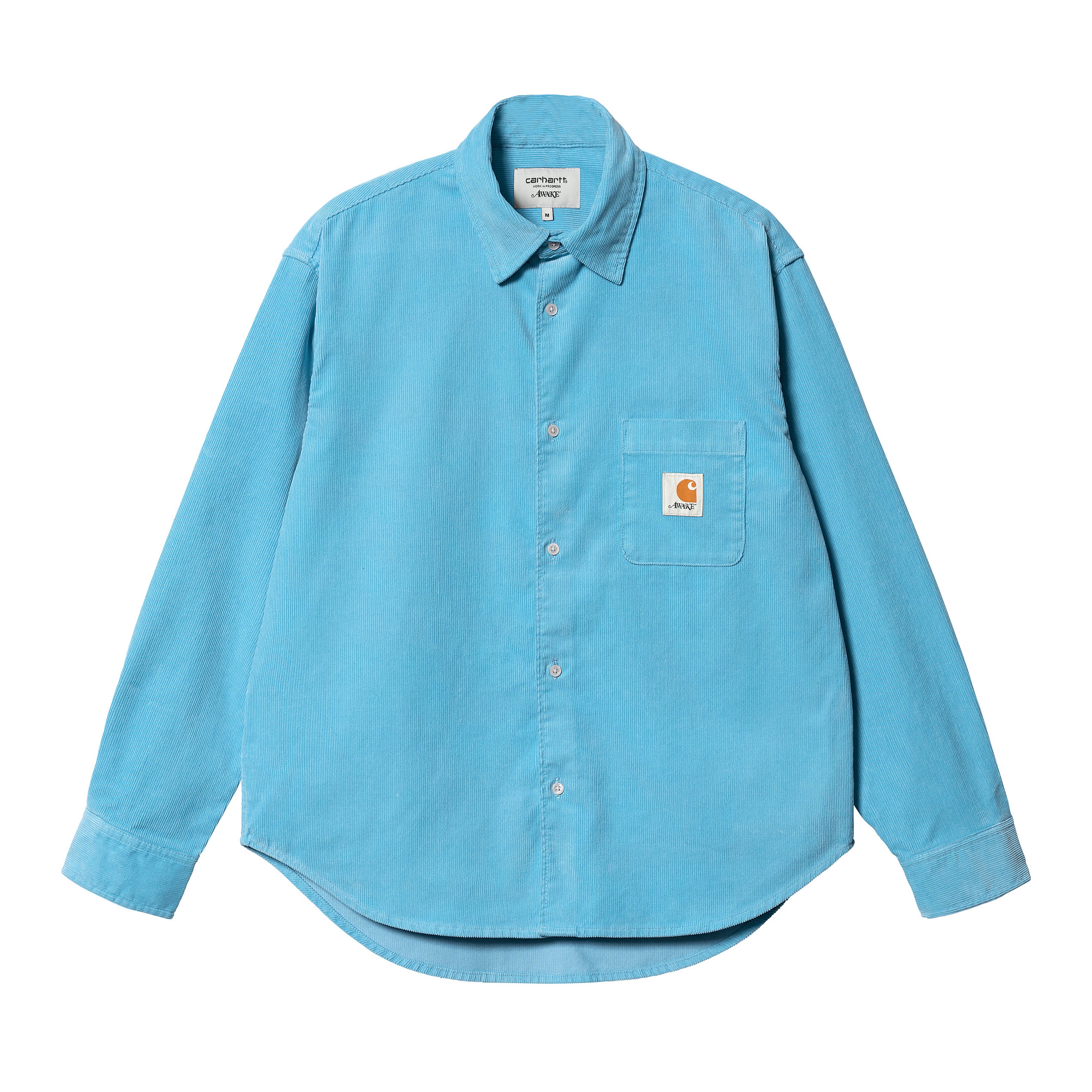 Awake NY: Carhartt WIP Collared Shirt (Blue) | DSML E-SHOP