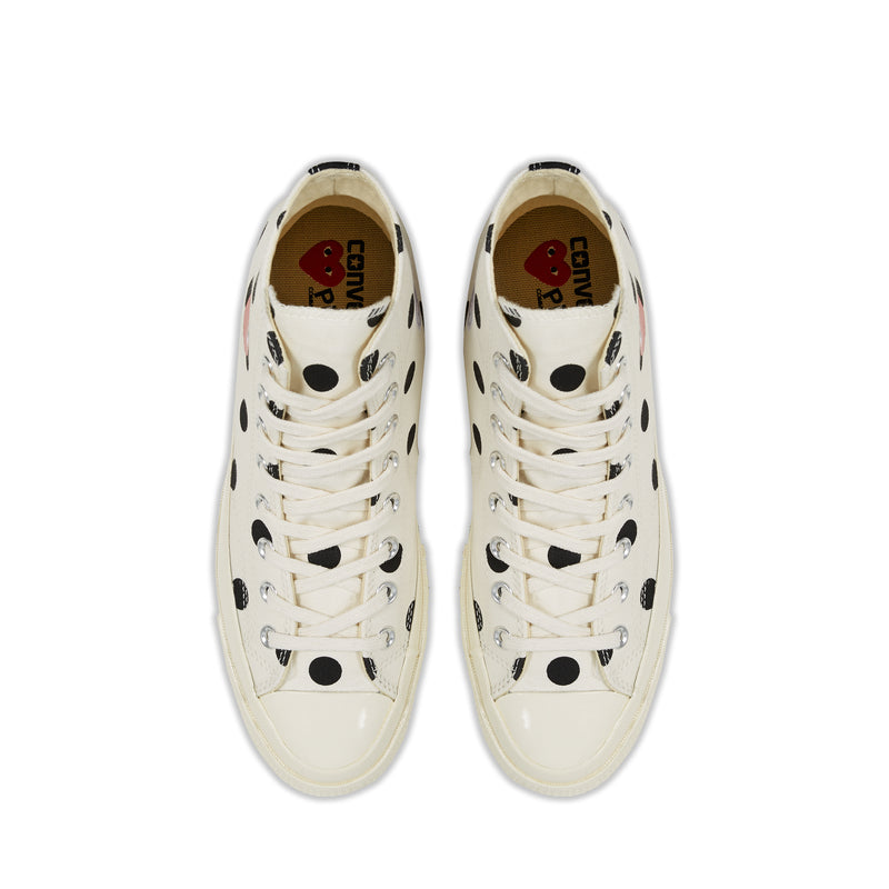 Play Converse: Polka Dot Red Heart Chuck Taylor All Star ’70 High ...